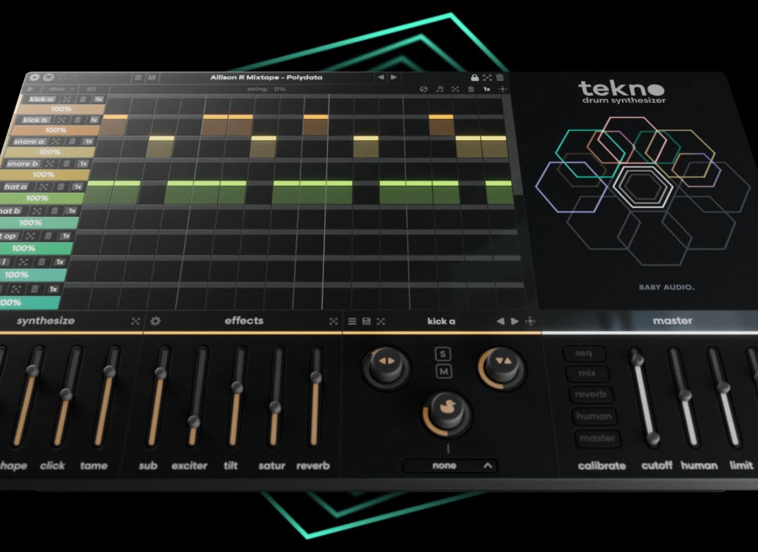 Baby Audio Updates Tekno With New Built-In Sequencer in Version 1.1